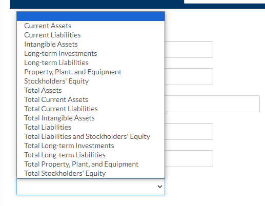 Solved Current Assets Current Liabilities Intangible Assets | Chegg.com