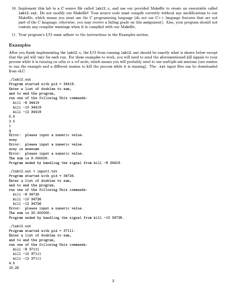 Problem / Exercise WARNING: DO NOT use the fork | Chegg.com