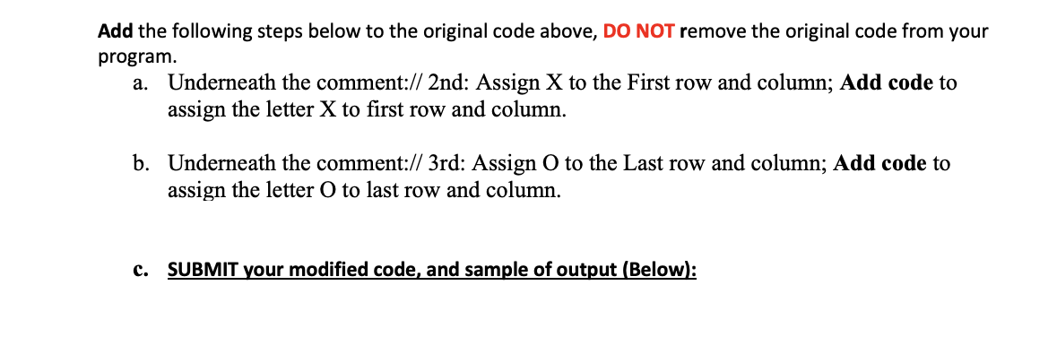 Solved 1 ( 30 points): Type in the following program. Add a | Chegg.com
