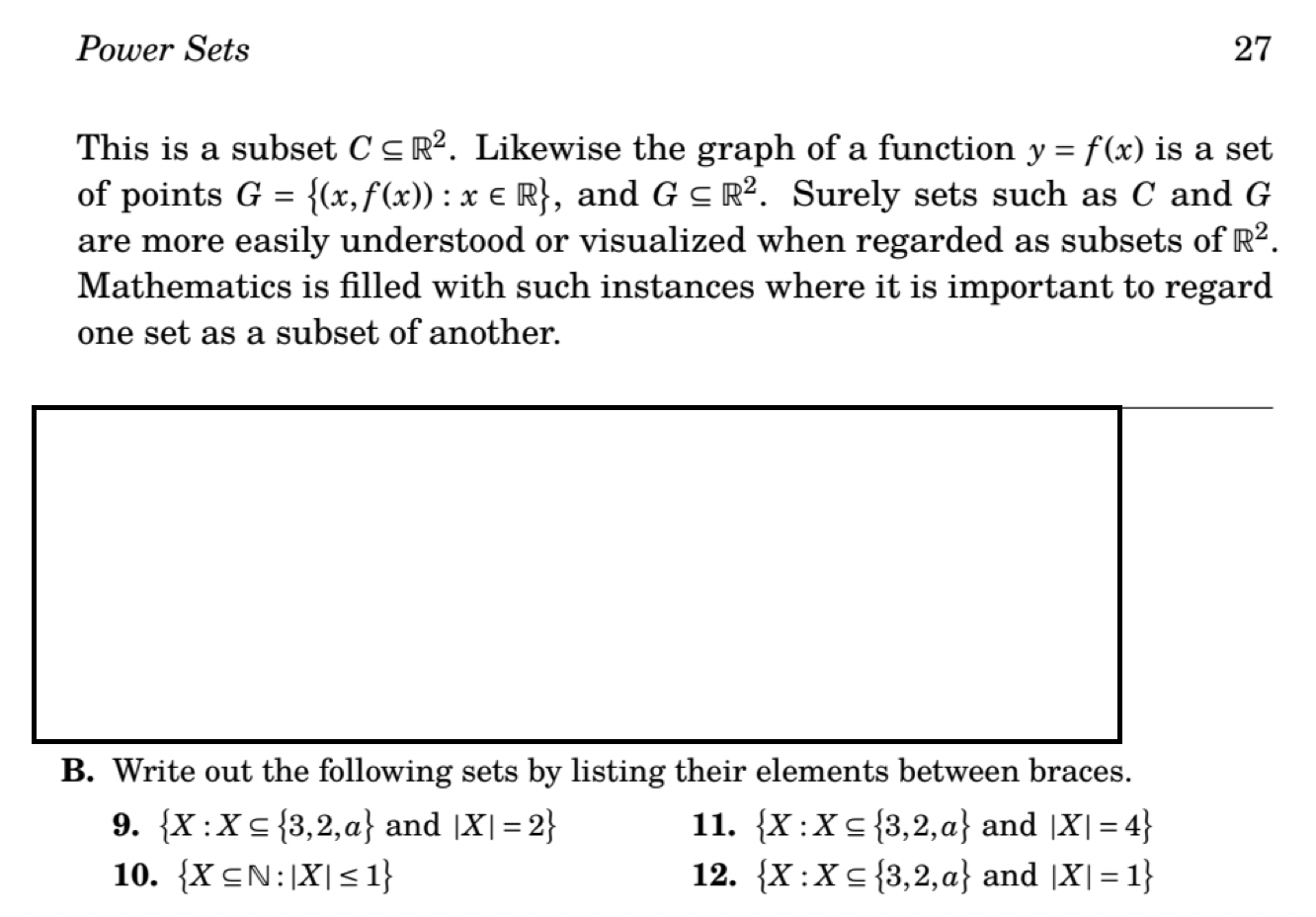 Solved This is a subset C⊆R2. Likewise the graph of a | Chegg.com