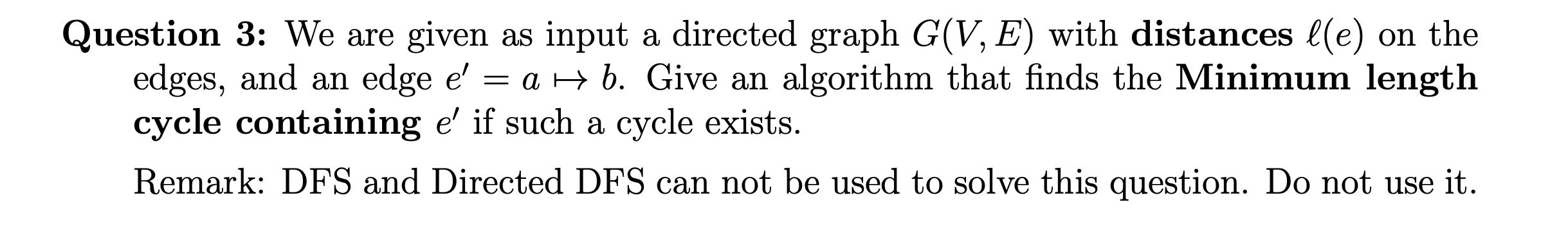 Solved Remarks: In all the algorithms, always explain their | Chegg.com