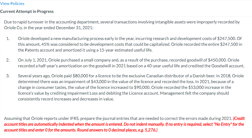 Solved Due to rapid turnover in the accounting department, | Chegg.com