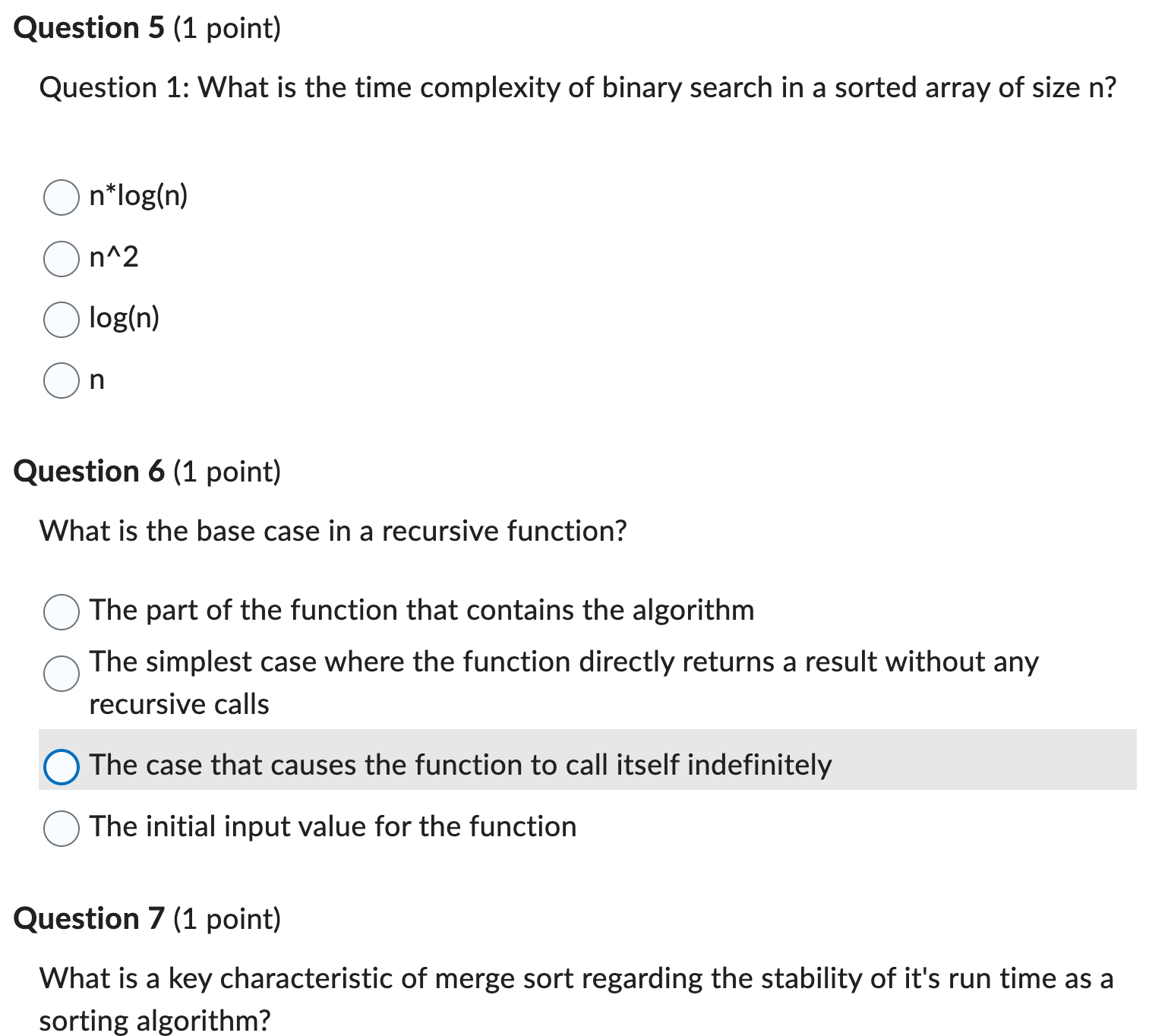 Solved What is the key prerequisite for using binary search | Chegg.com
