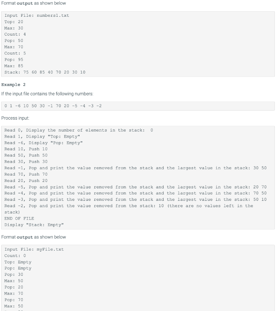 Solved Class templates are used to create generic classes | Chegg.com