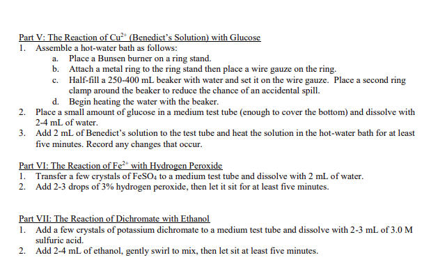 Solved Introduction Oxidation-reduction (“redox”) reactions | Chegg.com