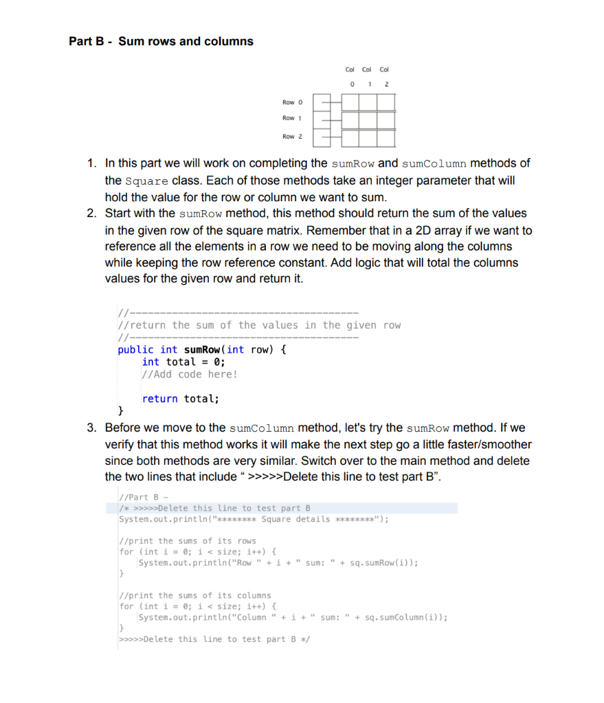 Solved ITSC 1213 - Magic Square >> PLEASE ANSWER ALL PARTS | Chegg.com