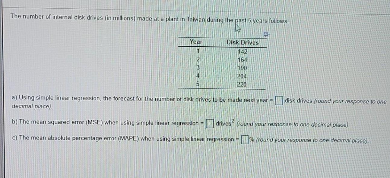 Solved Dont do answer in excel need hand calculation step by | Chegg.com
