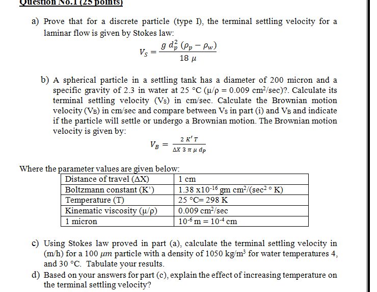 Solved uestion No.1 (25 mts) a) Prove that for a discrete | Chegg.com
