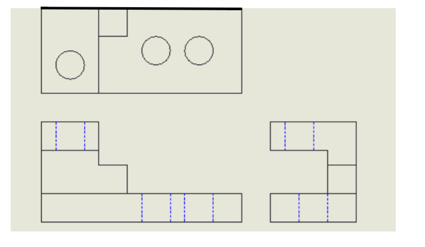 Solved Create a sketch for the following multiview | Chegg.com