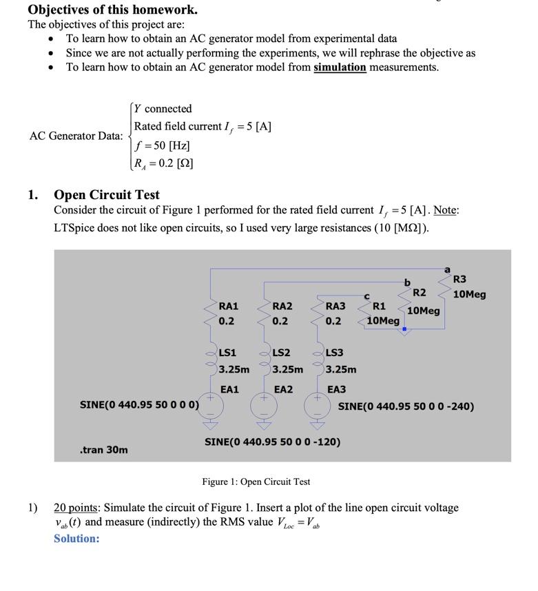 Solved Objectives of this homework. The objectives of this | Chegg.com