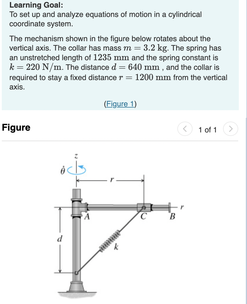 Solved (a) If there is no friction between shaft AB and the | Chegg.com