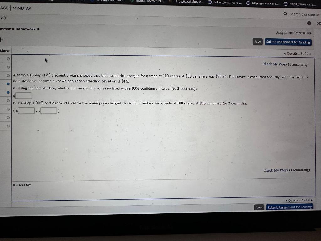 Solved Check My Work ( 1 remaining) data avallable, assume a | Chegg.com