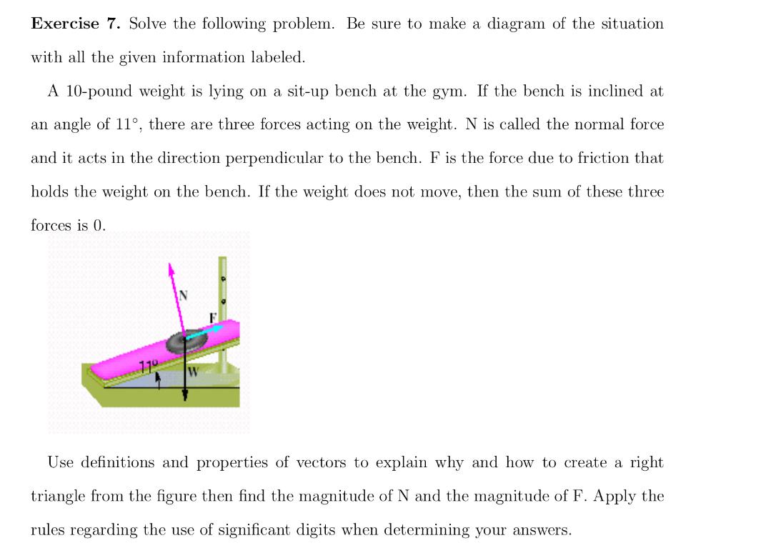 Solved e the following problem. Be sure to make a diagram of | Chegg.com