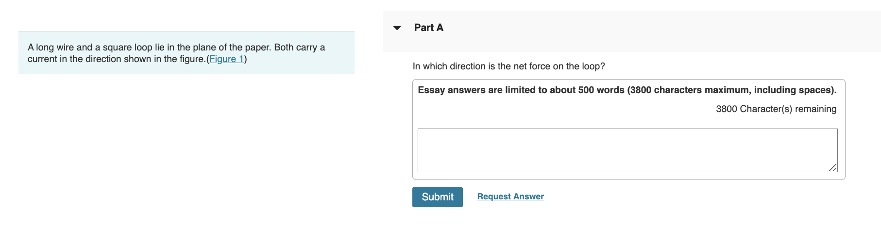 Solved A long wire and a square loop lie in the plane of the | Chegg.com