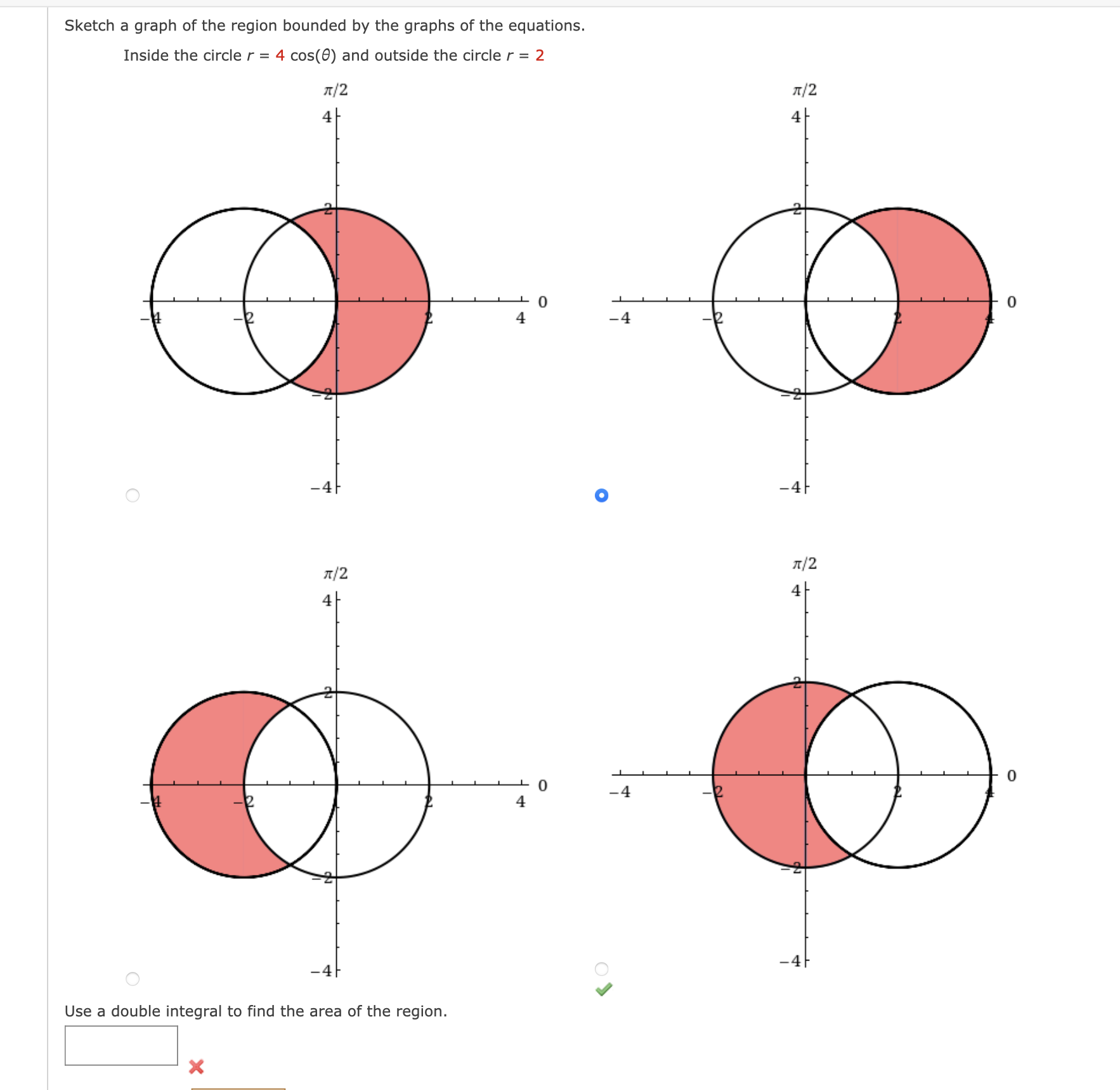 Solved Sketch a graph of the region bounded by the graphs of | Chegg.com