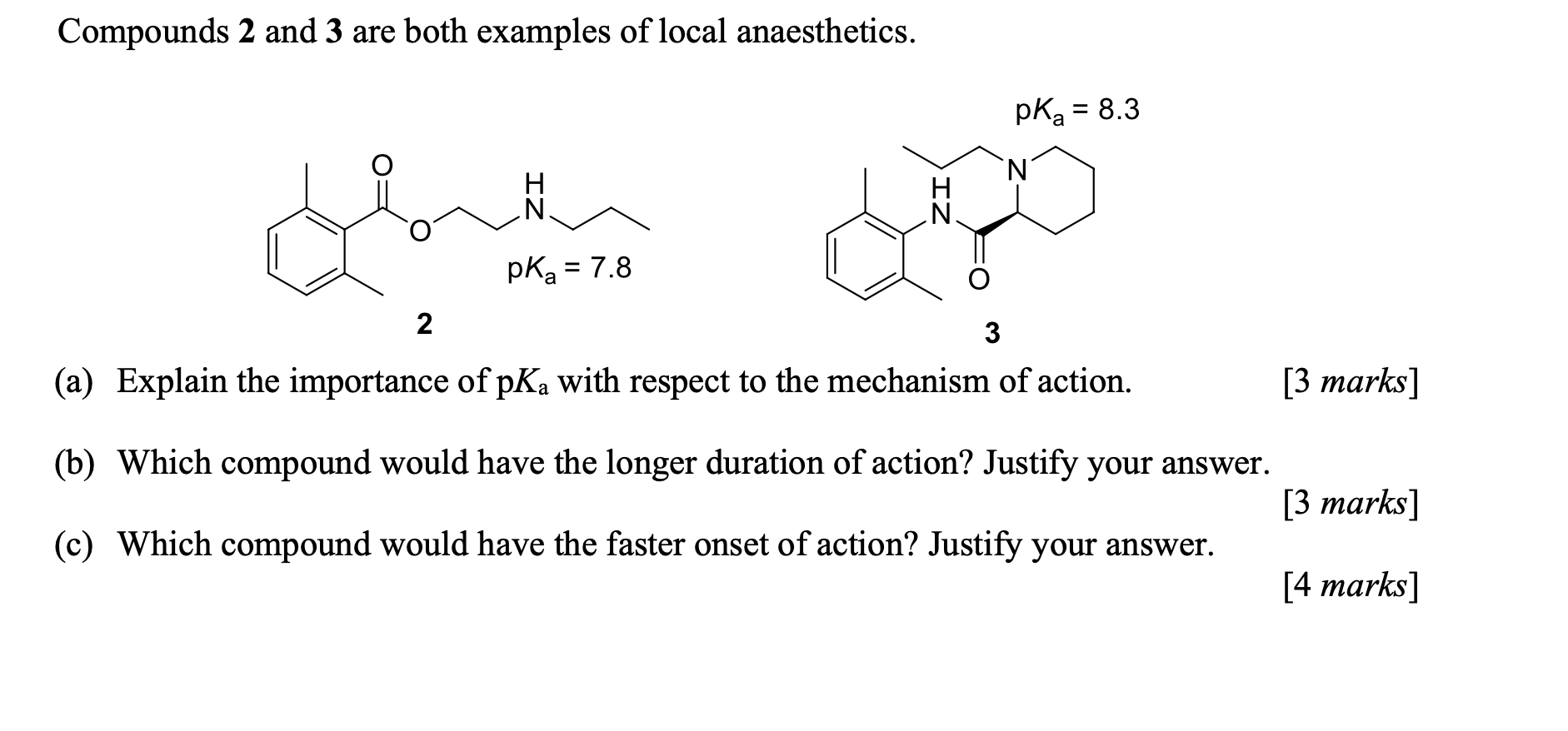 Compounds 2 and 3 are both examples of local | Chegg.com