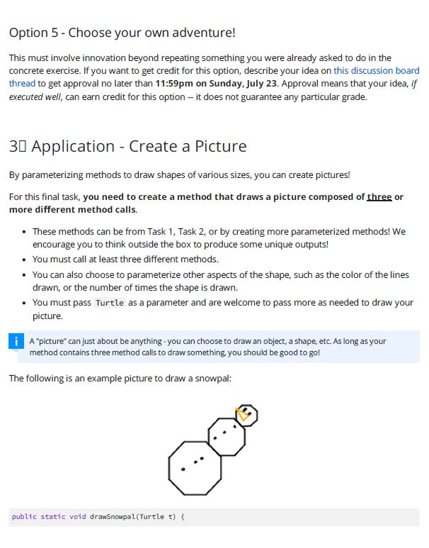 Solved Q Background By Writing Parameterized Methods Your 9243