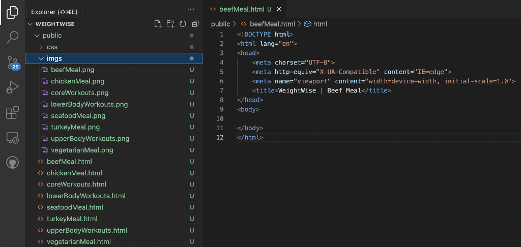 Solved In my public file, I have a lot of html files, and | Chegg.com