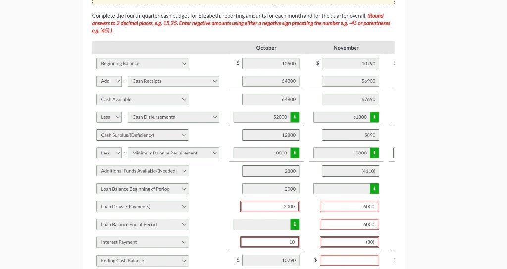 Solved Elizabeth is a true accountant: she not only likes | Chegg.com