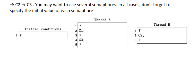 Solved Consider the program below with two threads running | Chegg.com