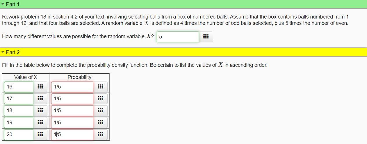 Solved Part 1 Rework problem 18 in section 4.2 of your text, | Chegg.com