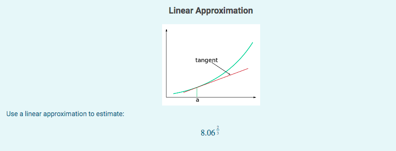 Solved Linear Approximation tangent a Use a linear | Chegg.com