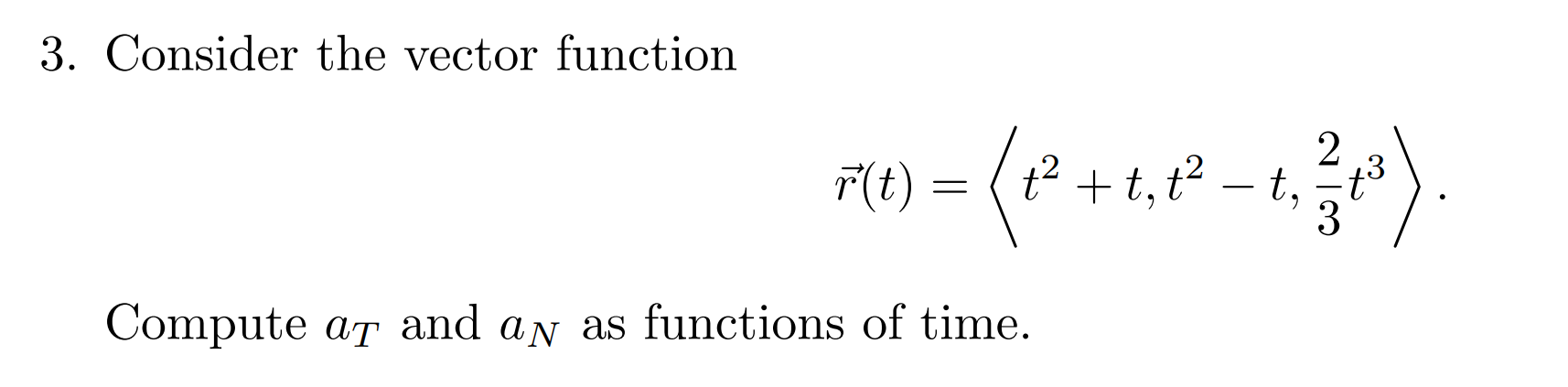 Solved Consider the vector | Chegg.com