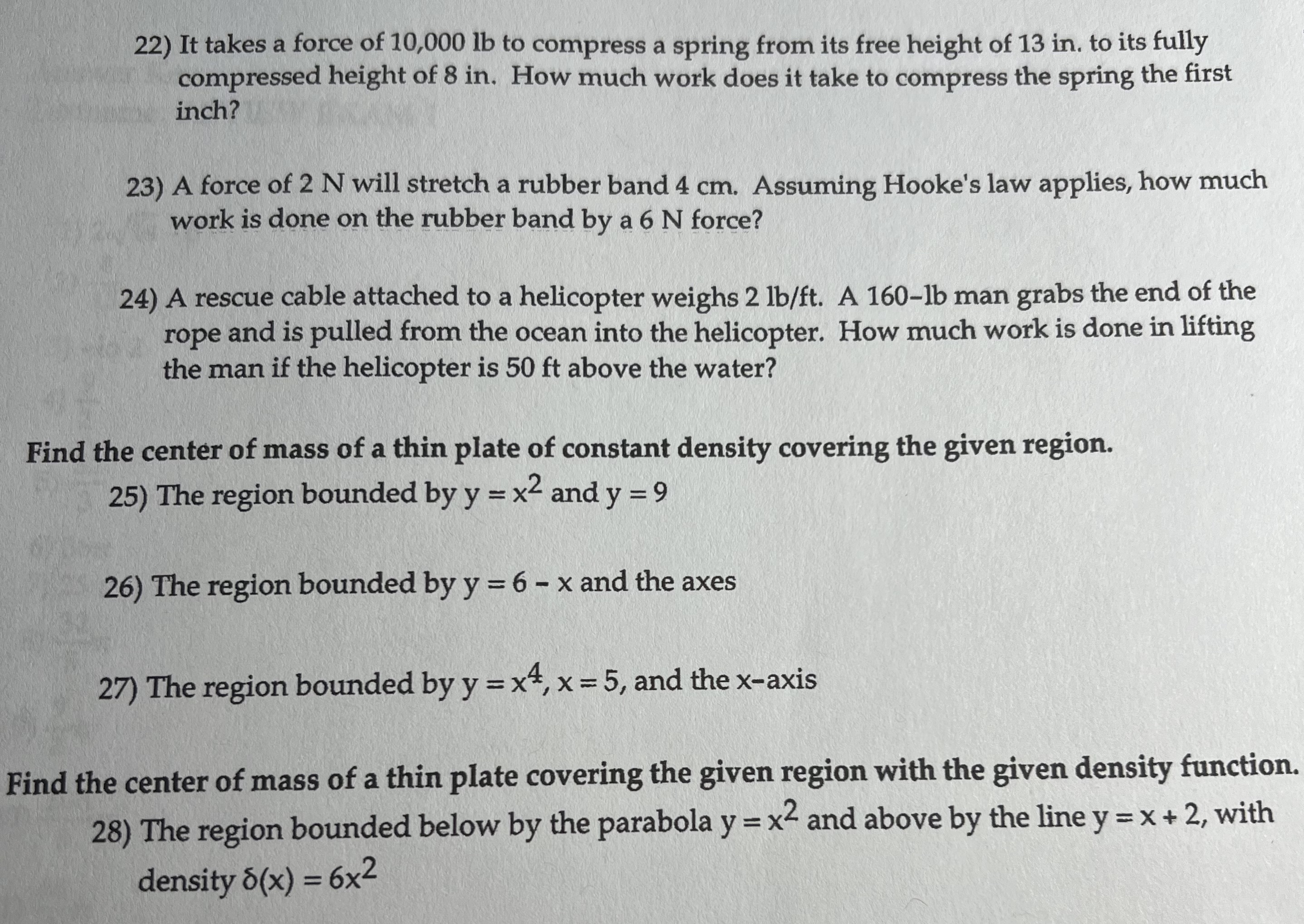 Solved It takes a force of 10,000lb ﻿to compress a spring | Chegg.com