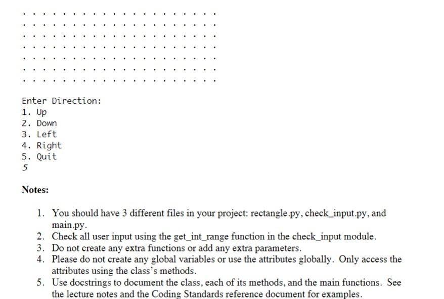 Solved Drawing Rectangles Create A Program That Allows The