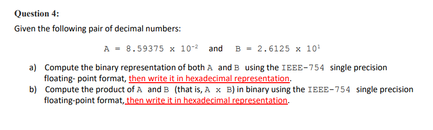 Solved Question 1 This Problem Covers 4 Bit Binary 