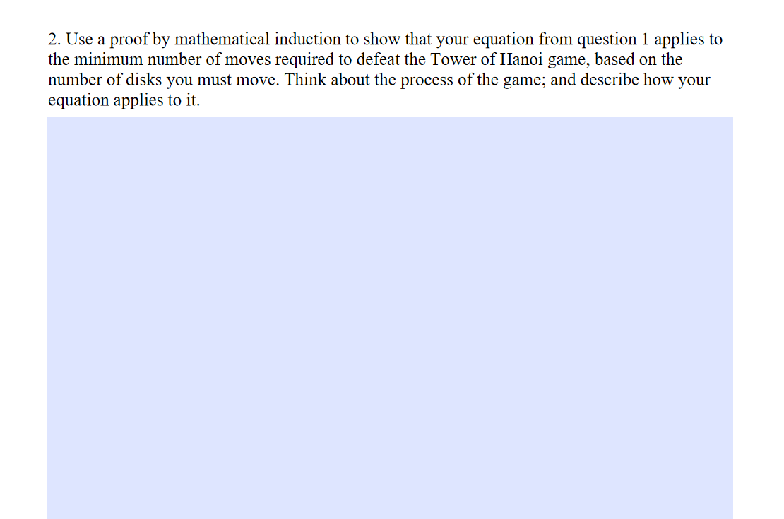 Solved Module 7, Proofs by Mathematical Inductions | Chegg.com