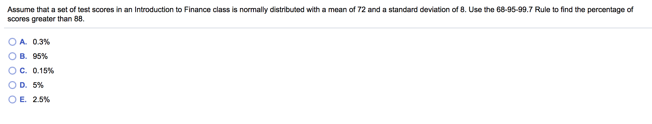 Solved Assume that a set of test scores in an Introduction | Chegg.com