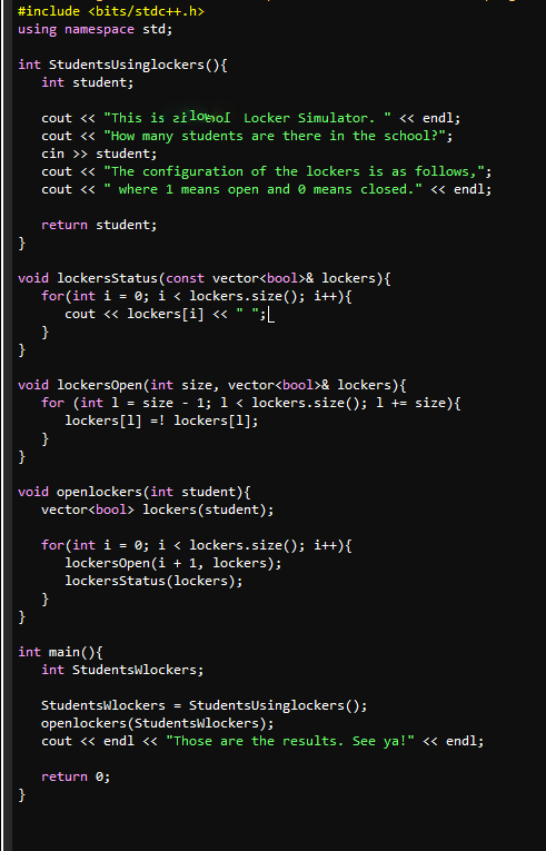 Solved Language is C++ The output is difficult to read with | Chegg.com