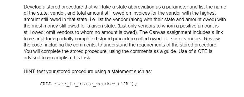 MySQL: Partial Script: -- Partial script for the | Chegg.com