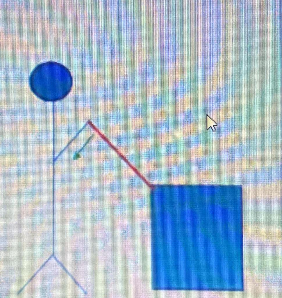 Solved Joe is trying to pry open the lid of a crate using a | Chegg.com