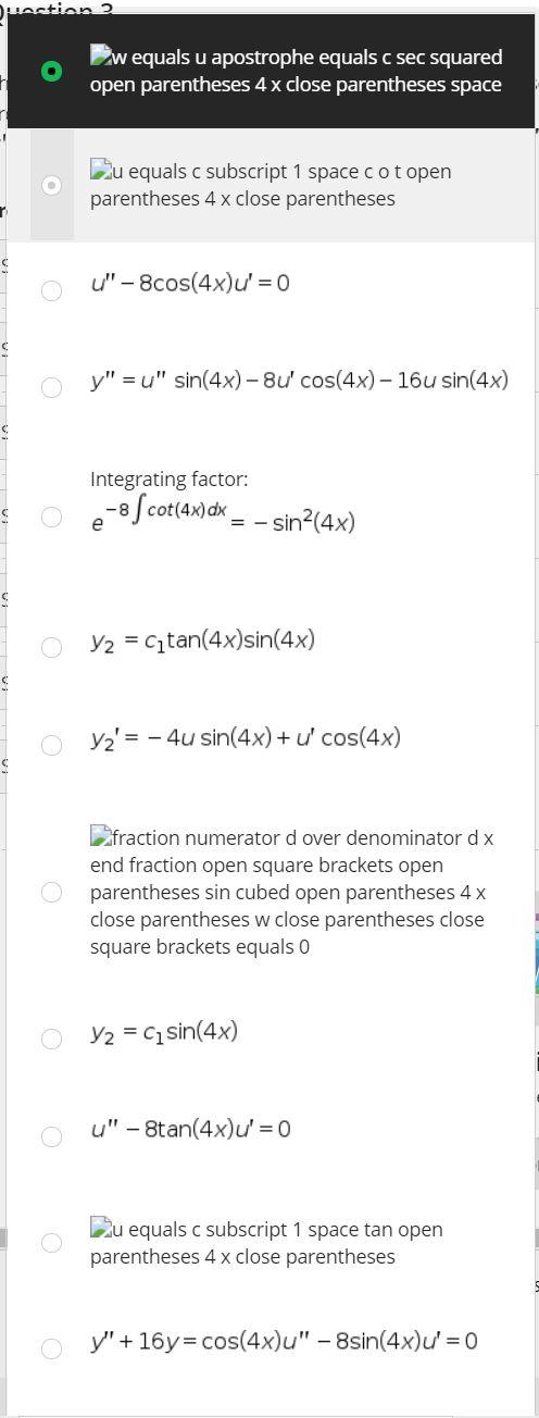 Solved Question 3 5 Points Choose all possible steps from | Chegg.com