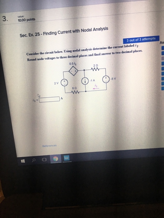 Solved Consider the circuit below. Using nodal analysis | Chegg.com