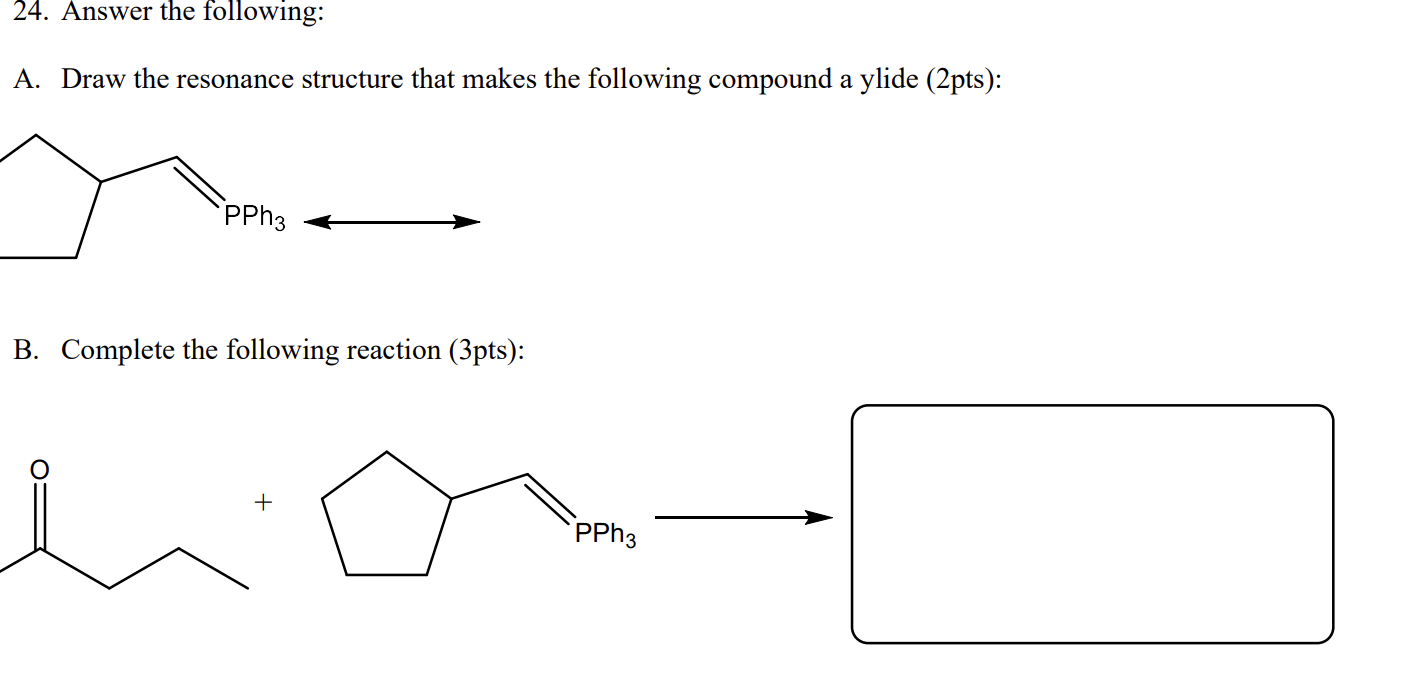 Solved Answer the following:A. ﻿Draw the resonance structure | Chegg.com