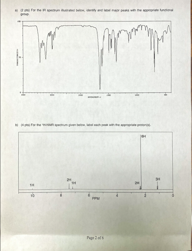 Solved Lab Report Identification of Unknownsa) (2 pts) For | Chegg.com