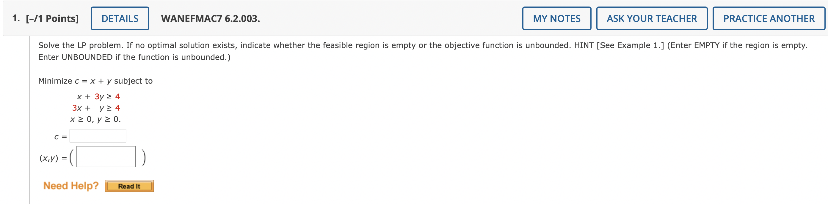 Solved Enter UNBOUNDED if the function is unbounded.) | Chegg.com