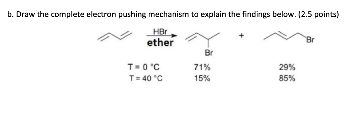 III a) Consider the following reaction. The reaction | Chegg.com