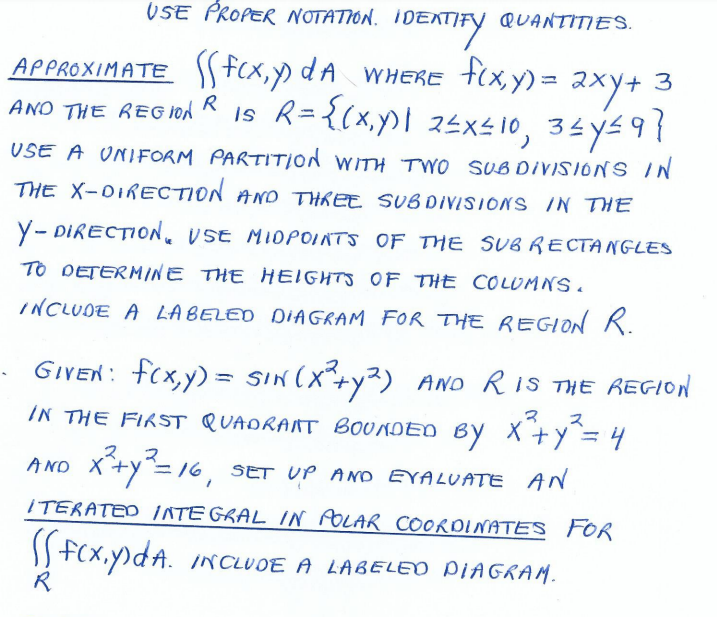 Solved USE PROPER NOTATION IDENTIFY QUANTITIES. . IDENTIFY . | Chegg.com