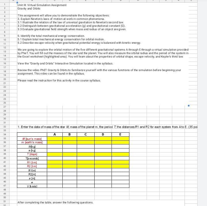 Solved 1 2 3 4 Unit III: Virtual Simulation Assignment | Chegg.com