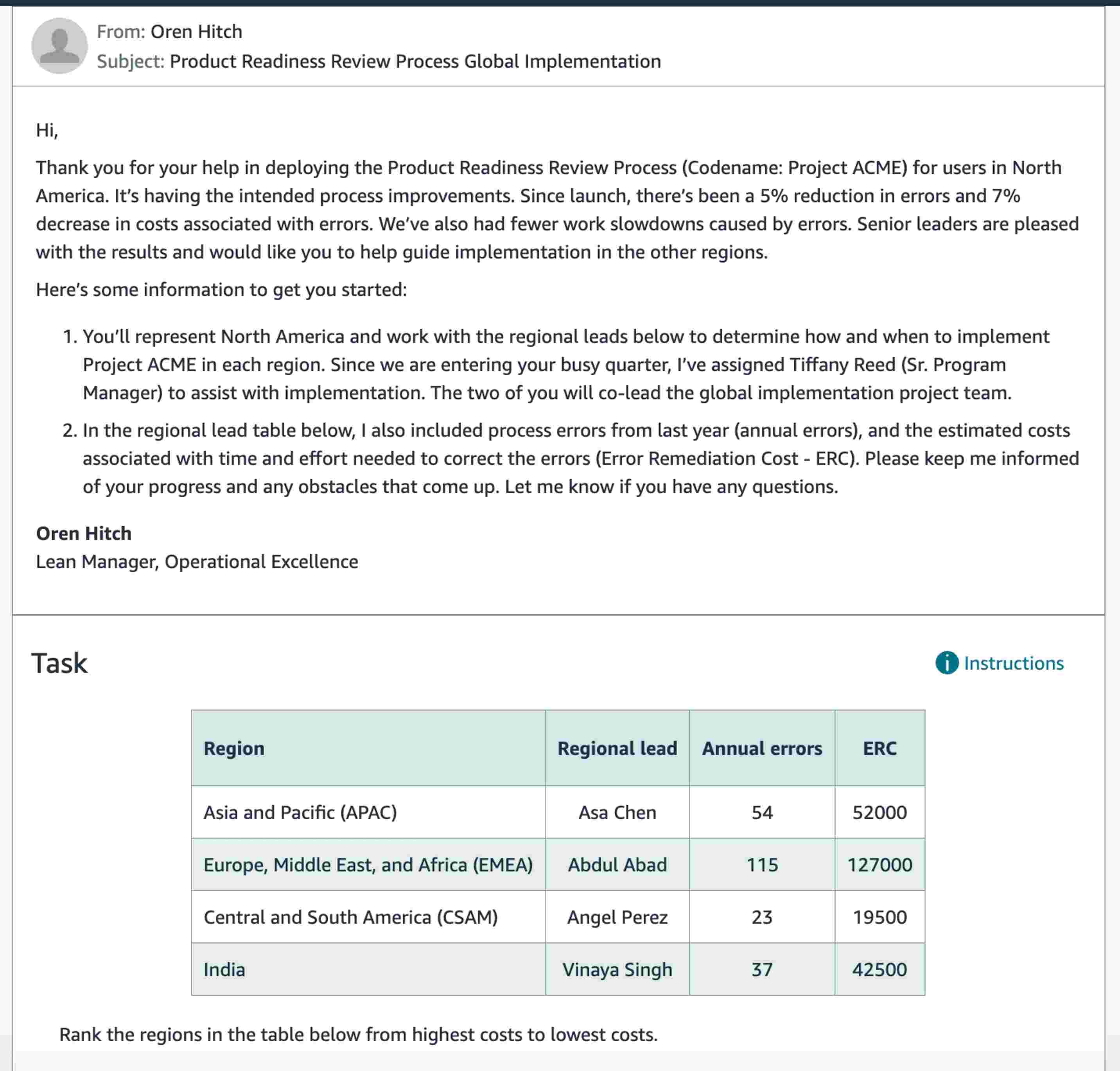 Solved Hi ,Thank you for your help in deploying the Product | Chegg.com