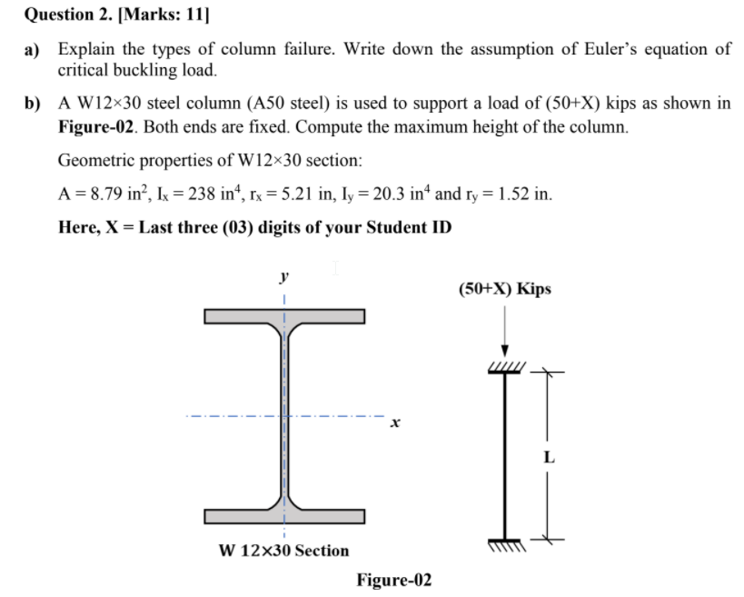 Solved Question 2. [Marks: 11] a) Explain the types of | Chegg.com