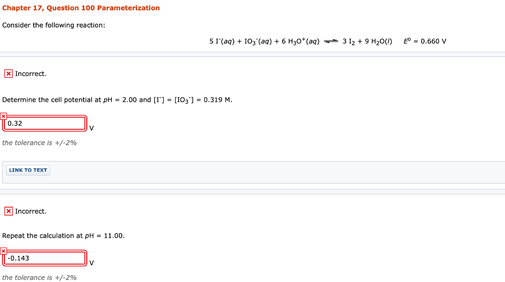 Solved Chapter 17, Question 100 Parameterization Consider | Chegg.com