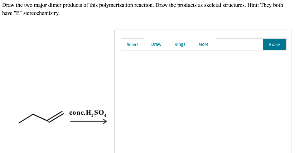 Solved Draw the two major dimer products of this | Chegg.com