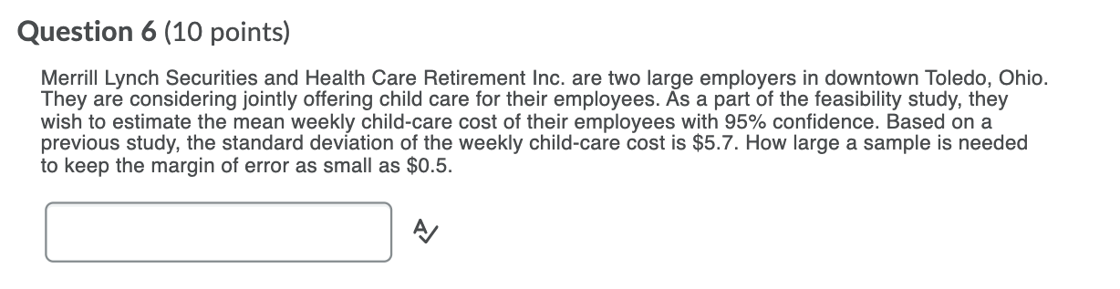 Solved Question 6 (10 points) Merrill Lynch Securities and | Chegg.com