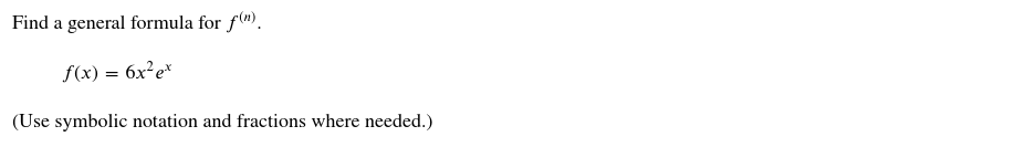 Solved = Calculate the first, second, and third derivatives | Chegg.com