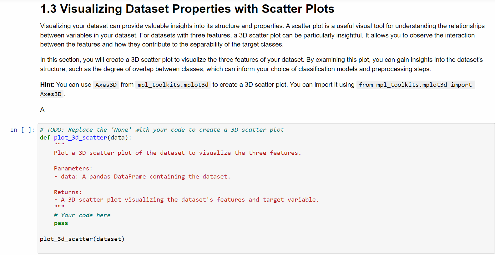 Solved plz follow the hint # TODO: Replace the 'None' with | Chegg.com